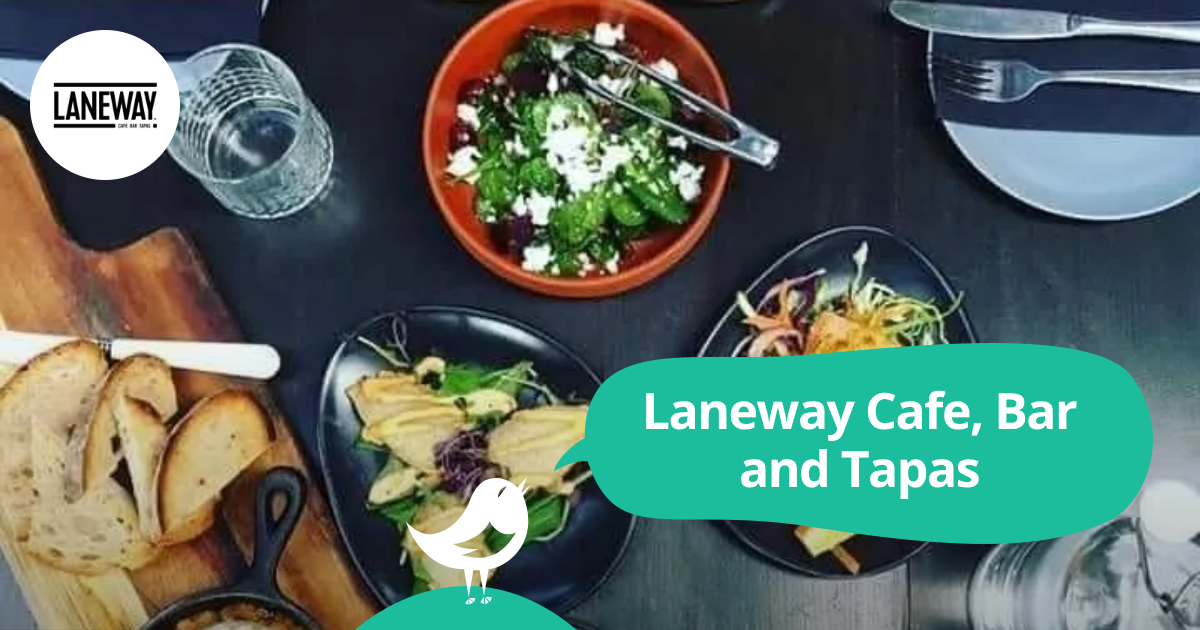 Laneway Cafe, Bar and Tapas: Book any time at everyday prices