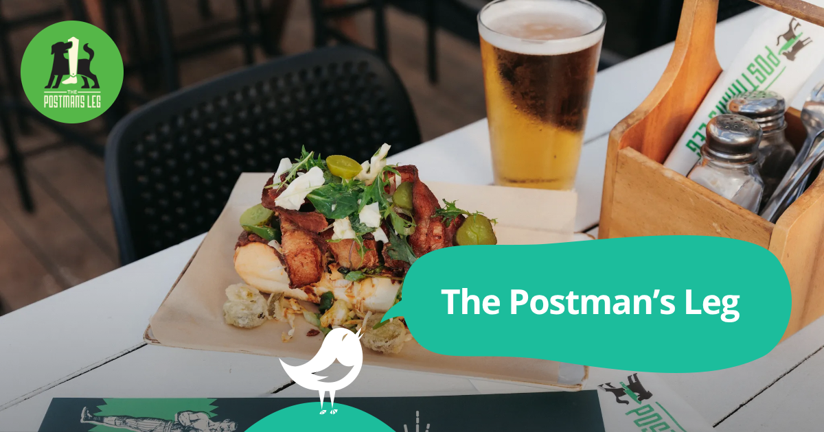 The Postman’s Leg: 50% off the first table of the night with First Table