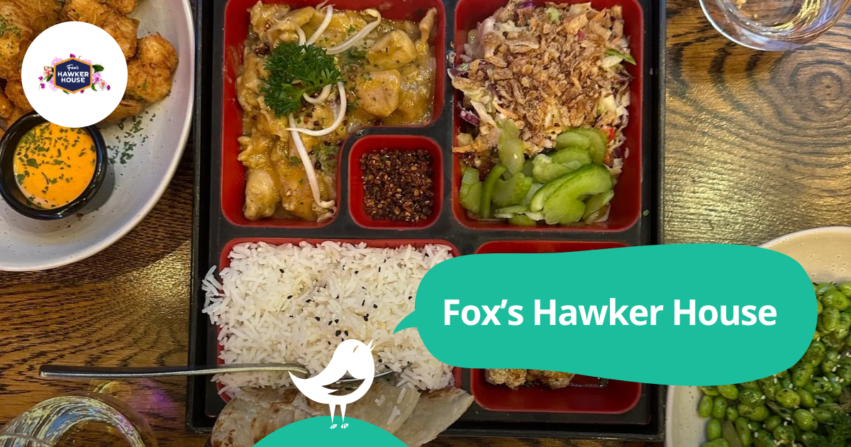 Fox’s Hawker House: 50% off the first table of the night with First Table