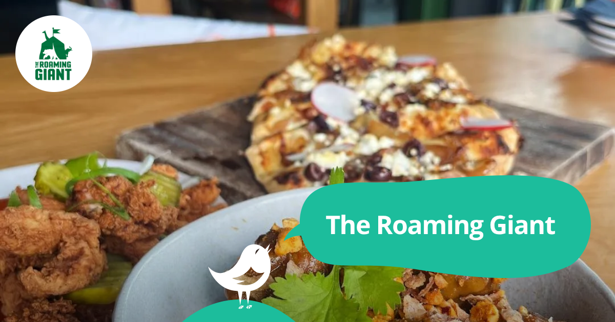 The Roaming Giant: 50% off the first table of the night with First Table