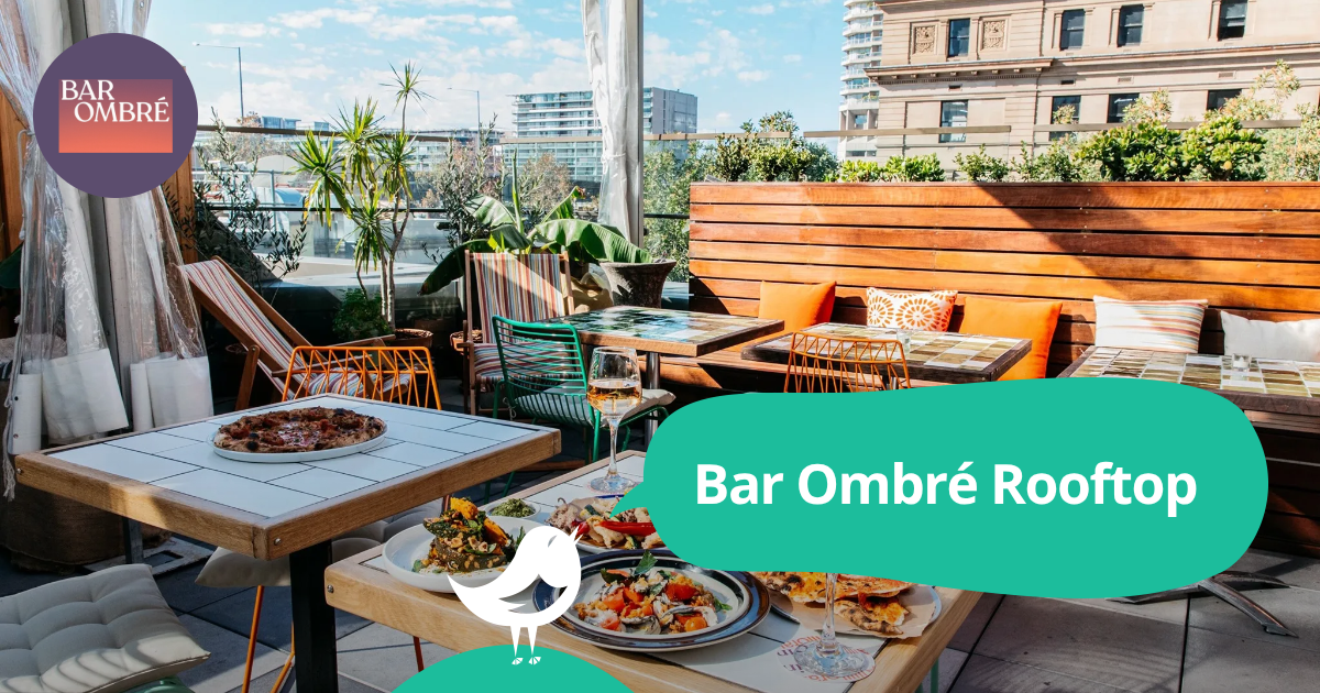 Bar Ombré Rooftop: Book any time at everyday prices