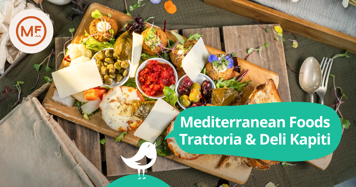 Mediterranean Foods Trattoria & Deli Kapiti: 50% off the first table of ...