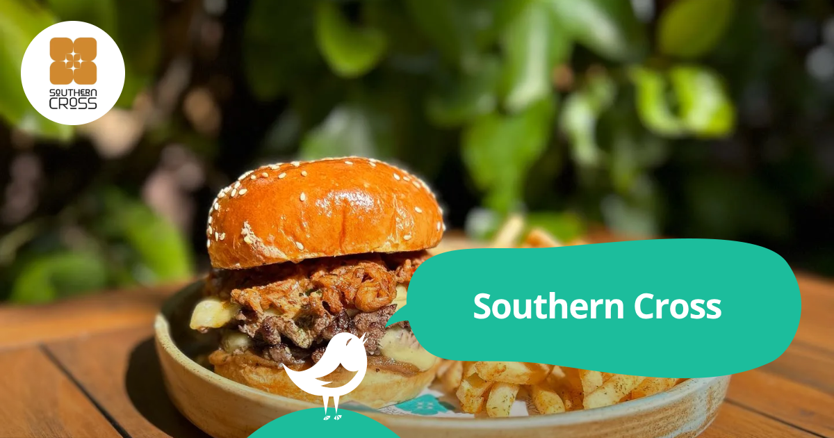 Southern Cross Garden Bar Restaurant: 50% off the first table of the ...