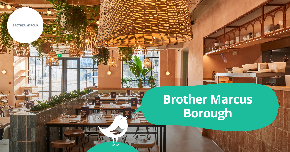 Brother Marcus Borough: 50% off the first table of the night with First ...