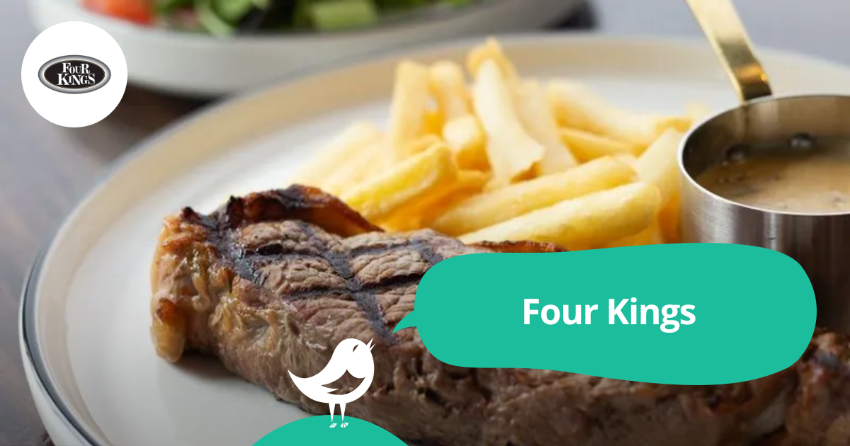 Four Kings: Book any time at everyday prices