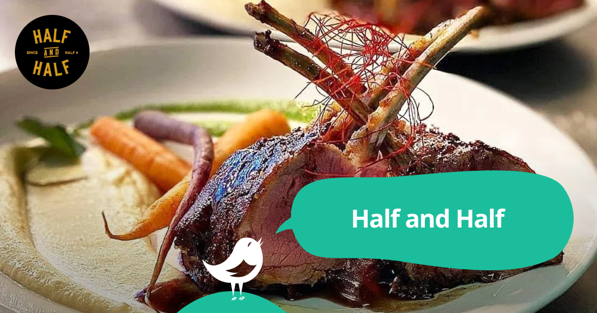 Half and Half: Book any time at everyday prices