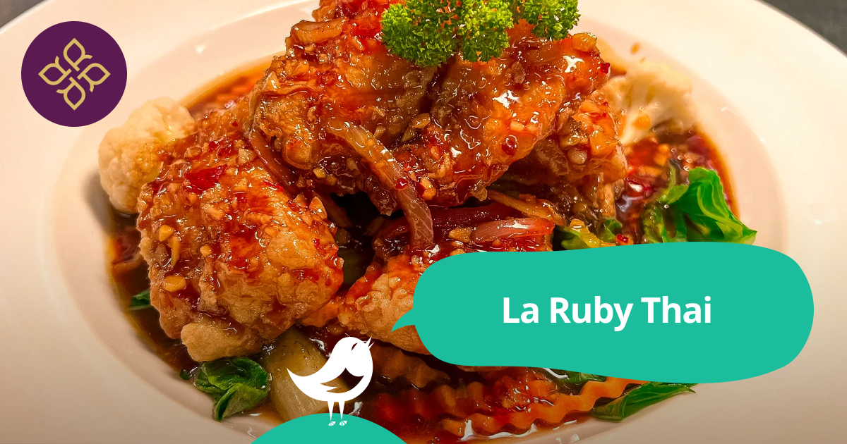 La Ruby Thai: 50% off the first table of the night with First Table