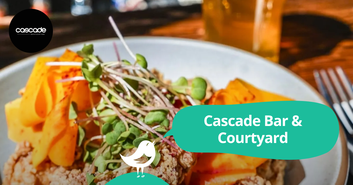 Cascade Bar & Courtyard: 50% off the first table of the night with ...