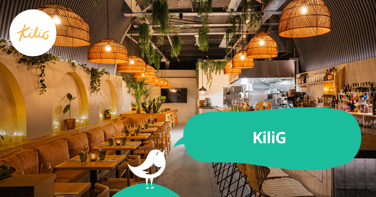 KiliG: 50% off the first table of the night with First Table