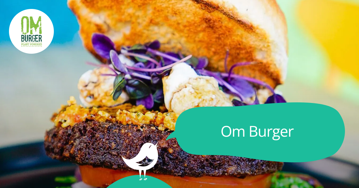 Om Burger: 50% off the first table of the night with First Table