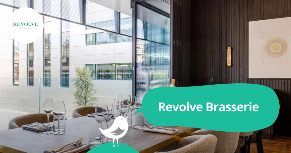 Revolve Brasserie: Book any time at everyday prices