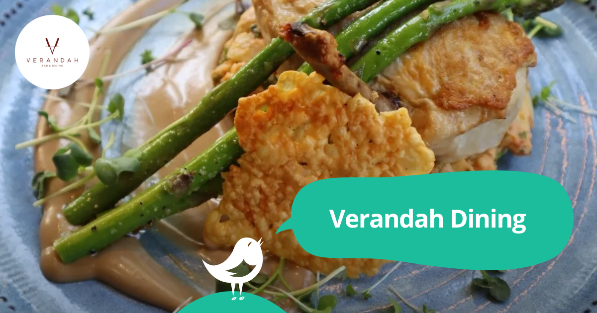 Verandah Dining: 50% off the first table of the night with First Table