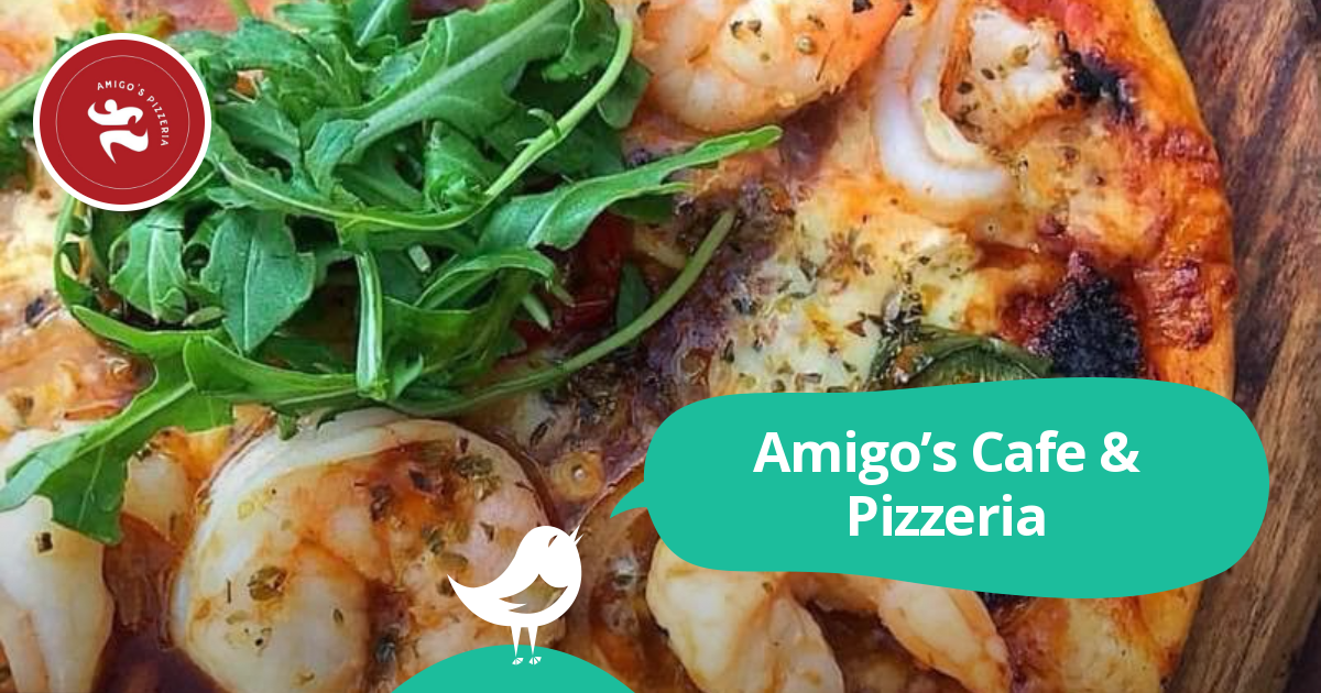 Amigo’s Cafe & Pizzeria: Book any time at everyday prices