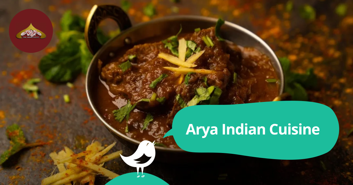 Arya Indian Cuisine: Book any time at everyday prices
