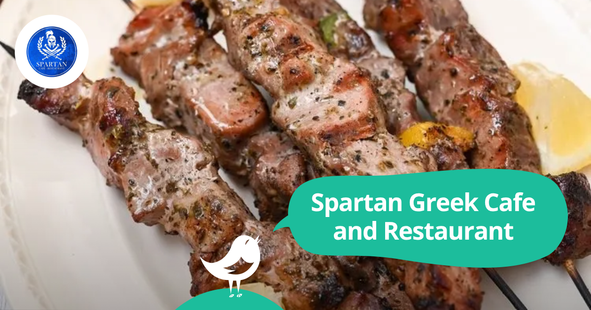 Spartan Greek Cafe and Restaurant: 50% off the first table of the night ...