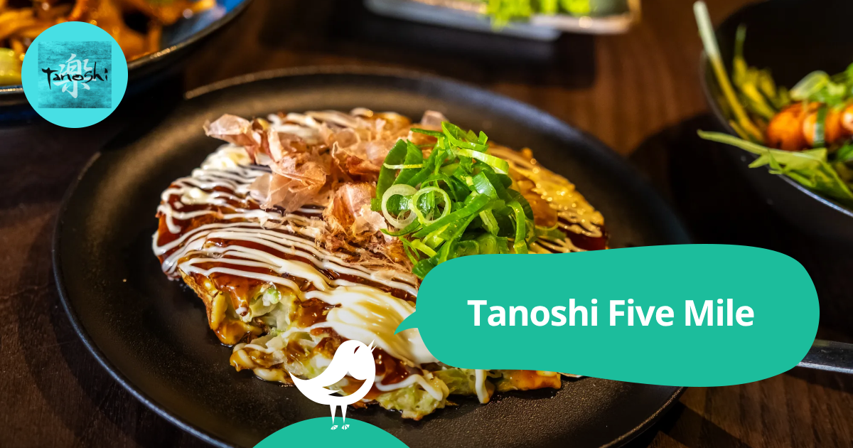 Tanoshi Five Mile: 50% off the first table of the night with First Table