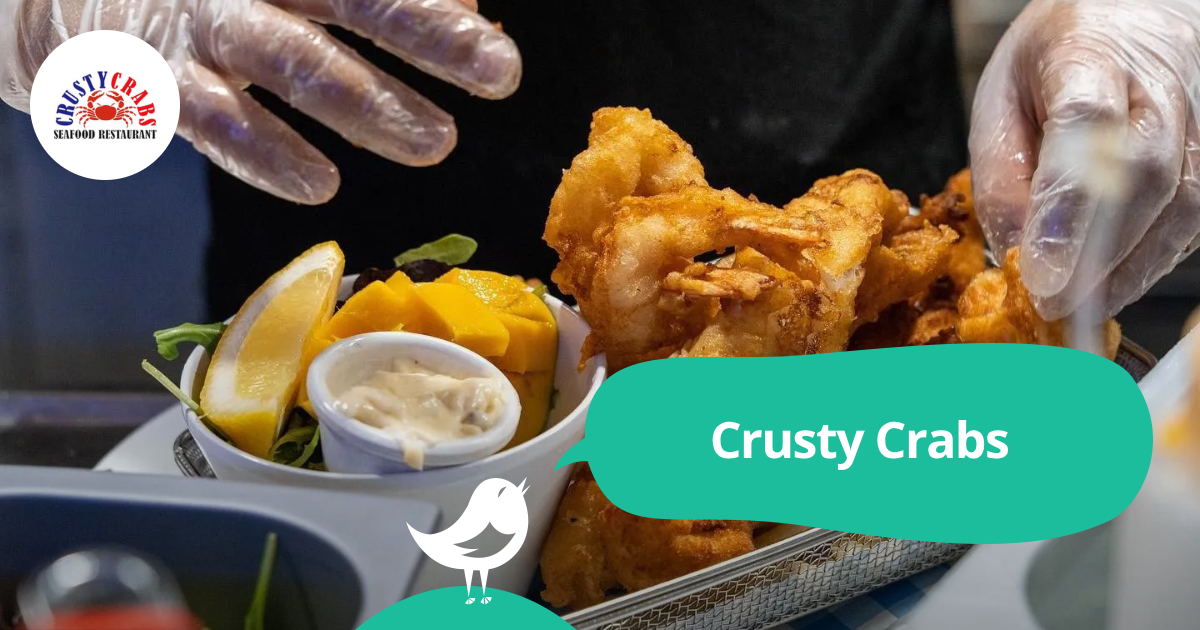 Crusty Crabs: Book any time at everyday prices