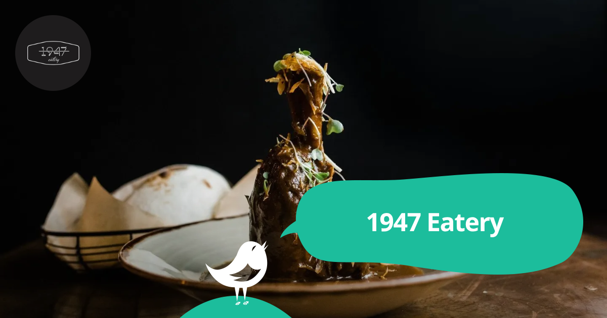 1947 Eatery: 50% off the first table of the night with First Table