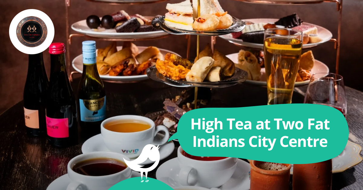 High Tea at Two Fat Indians City Centre: 50% off lunch with First Table