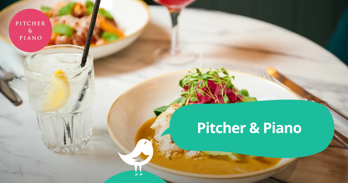 Pitcher & Piano: 50% off the first table of the night with First Table