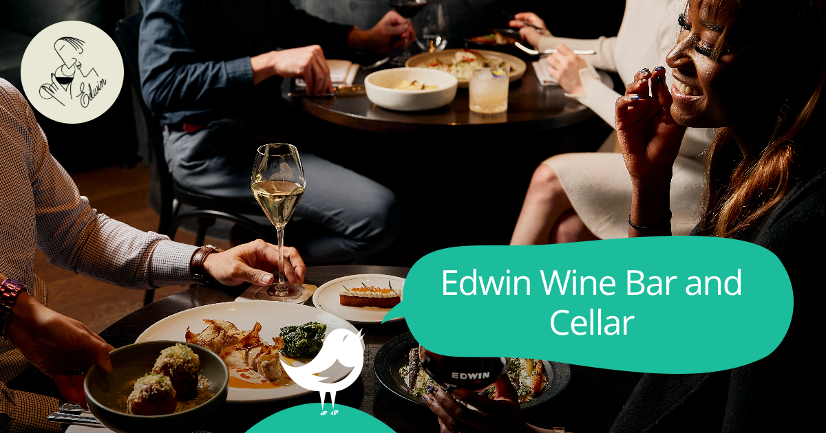 Edwin Wine Bar and Cellar: 50% off the first table of the night with ...