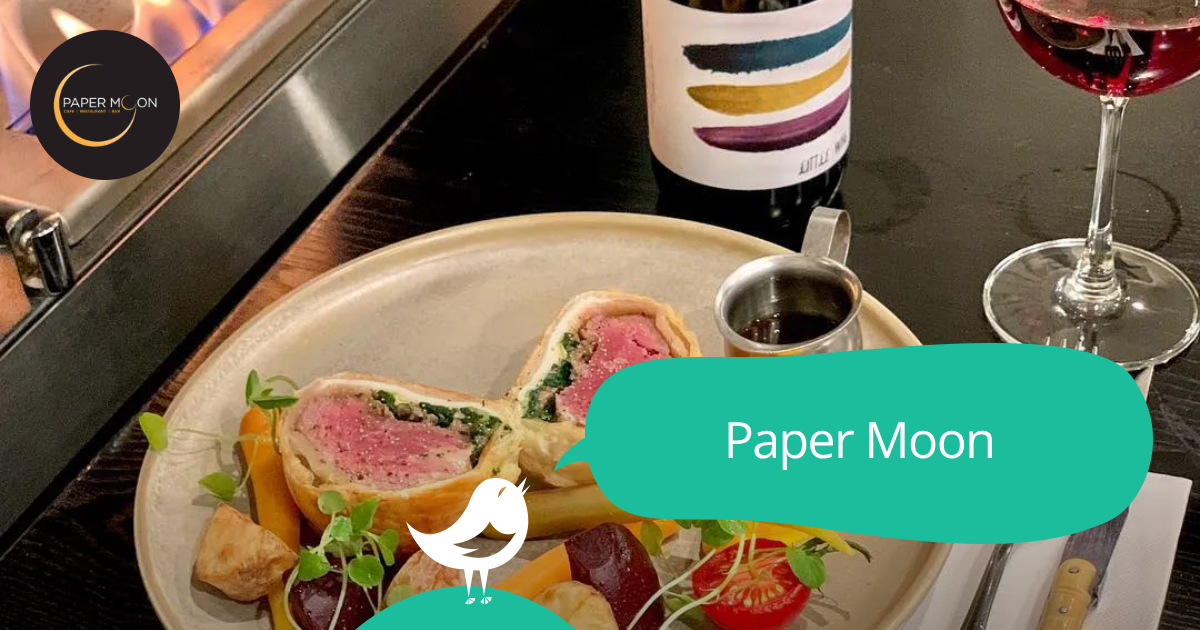Paper Moon: 50% off the first table of the night with First Table