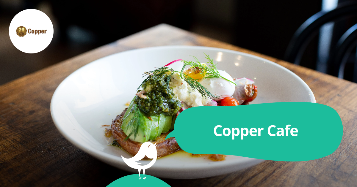 Copper Cafe: 50% off breakfast with First Table