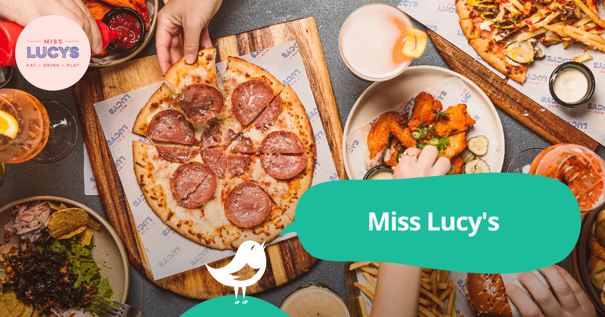 Miss Lucy's: 50% off the first table of the night with First Table