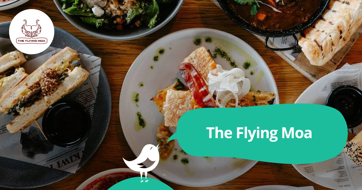 The Flying Moa: 50% off the first table of the night with First Table