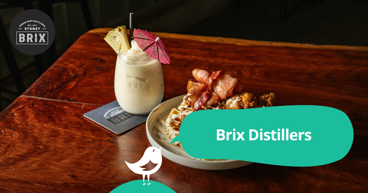Brix Distillers: 50% off the first table of the night with First Table