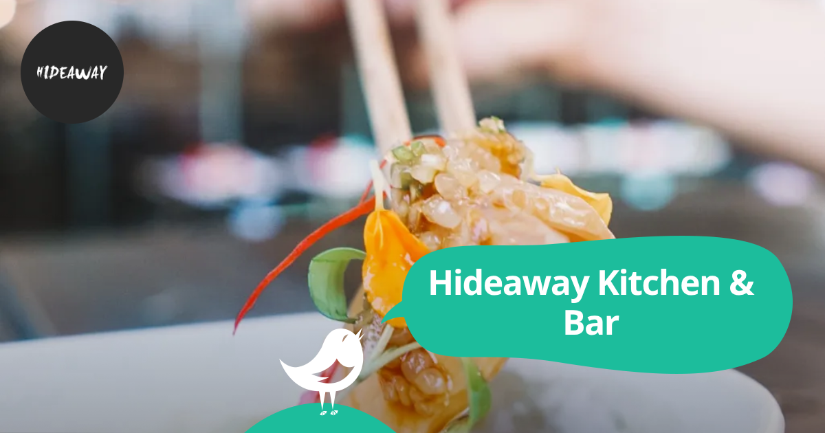 Hideaway Kitchen & Bar: 50% off the first table of the night with First ...