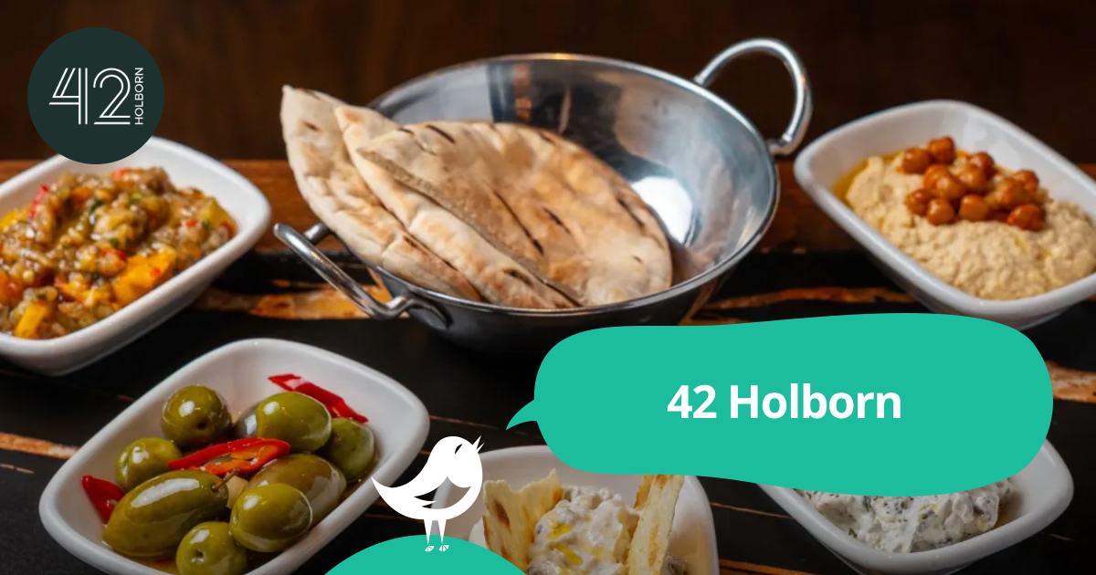 42 Holborn: 50% off the first table of the night with First Table