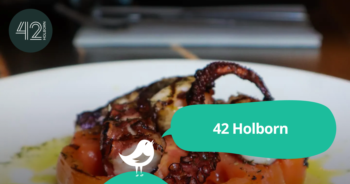 42 Holborn: 50% off the first table of the night with First Table