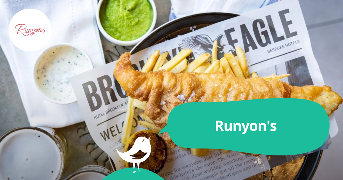 Runyon's: 50% off the first table of the night with First Table
