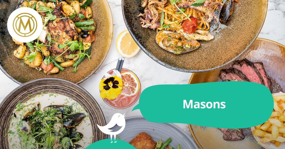 Masons Restaurant Bar: 50% off the first table of the night with First ...