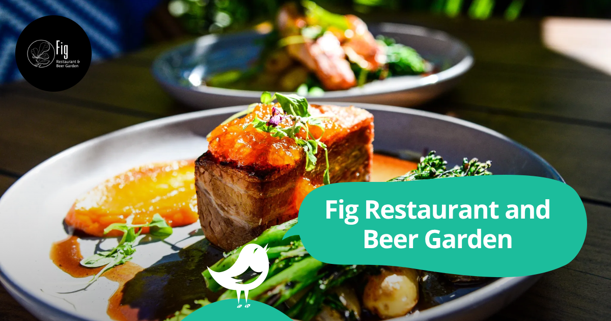 Fig Restaurant and Beer Garden: Book any time at everyday prices
