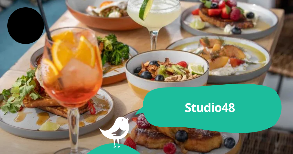 Studio48 Bar & Kitchen: Book any time at everyday prices