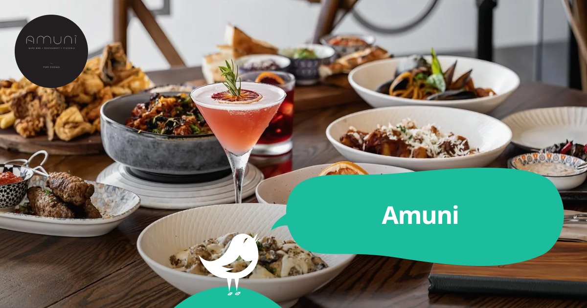 Amuni: 50% off the first table of the night with First Table