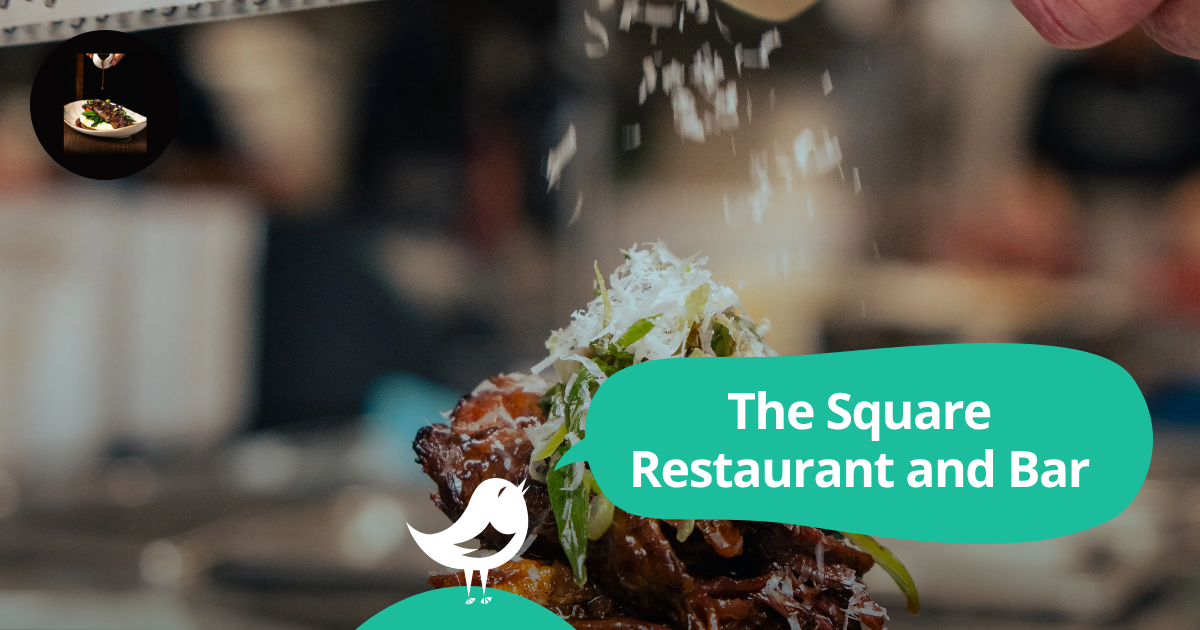 The Square Restaurant and Bar: 50% off the first table of the night ...