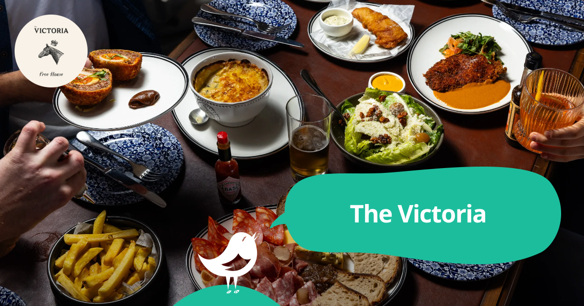 The Victoria: 50% off the first table of the night with First Table