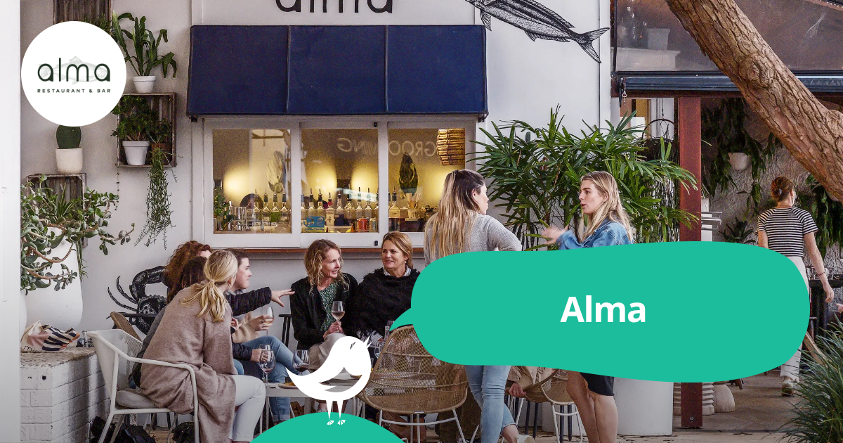 Alma: 50% off the first table of the night with First Table