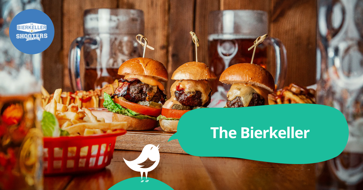 The Bierkeller: 50% off the first table of the night with First Table