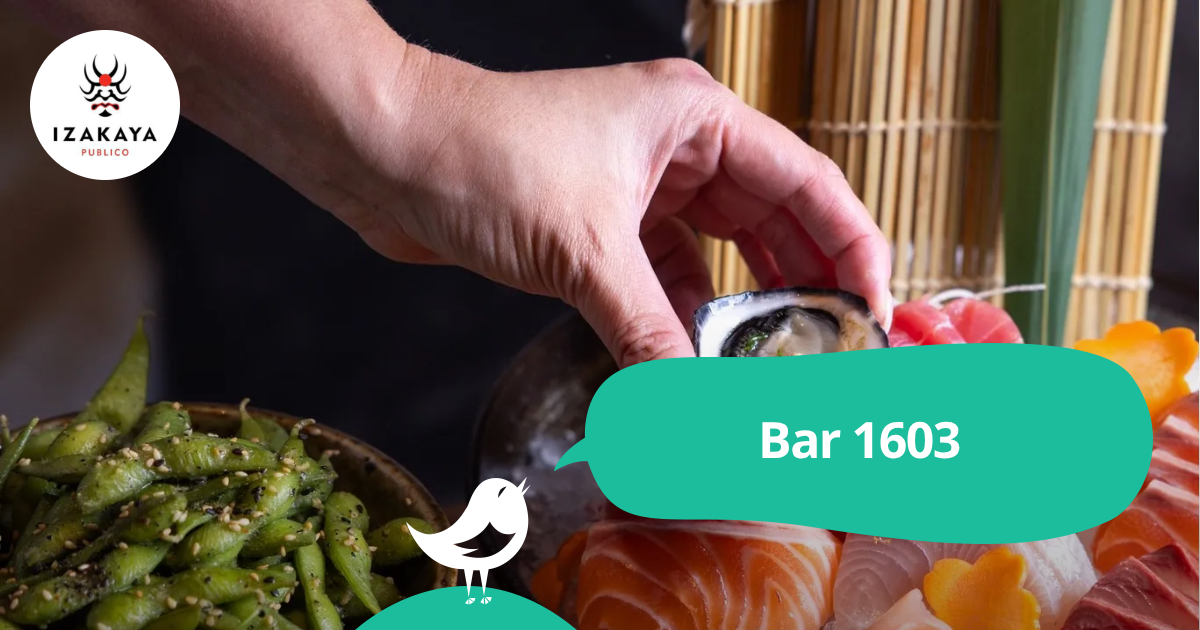 Bar 1603: 50% off lunch with First Table