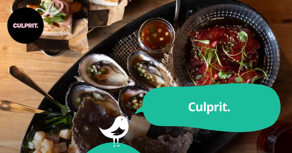 Culprit.: 50% off the first table of the night with First Table