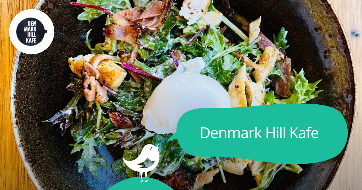 Denmark Hill Kafe: 50% off lunch with First Table