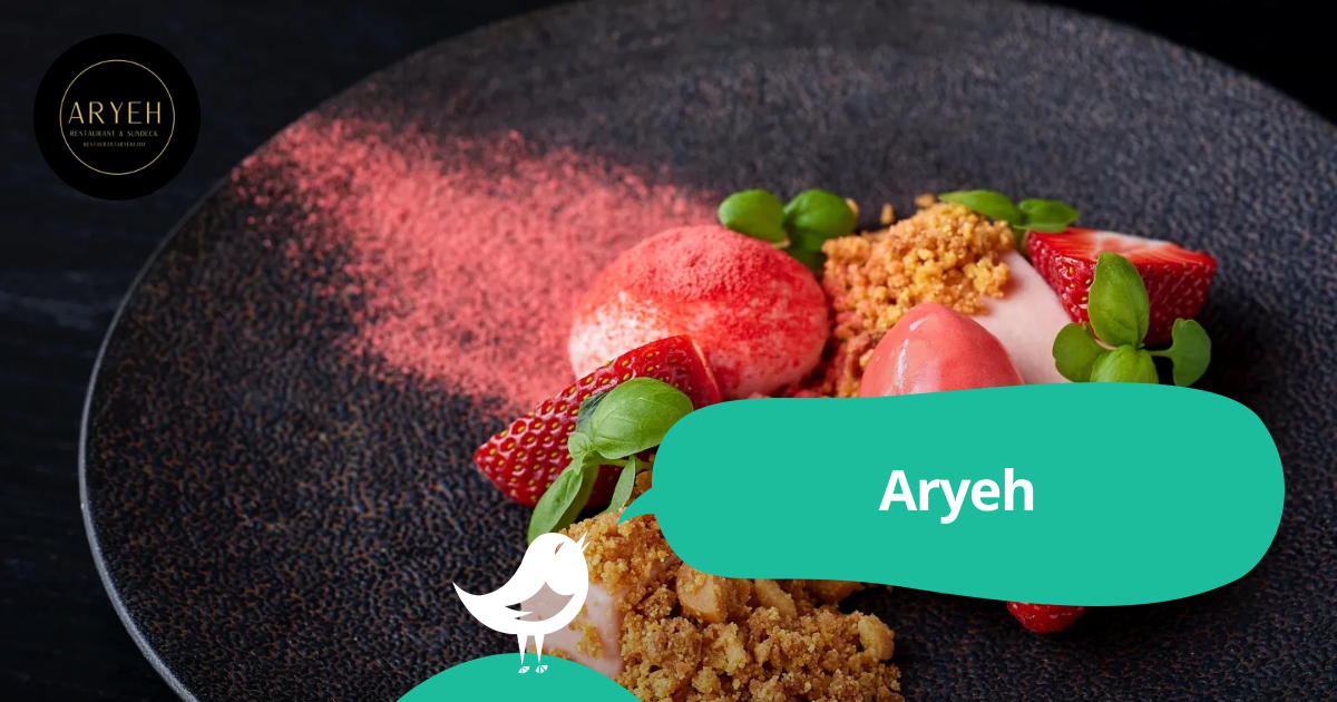 Aryeh: 50% off the first table of the night with First Table