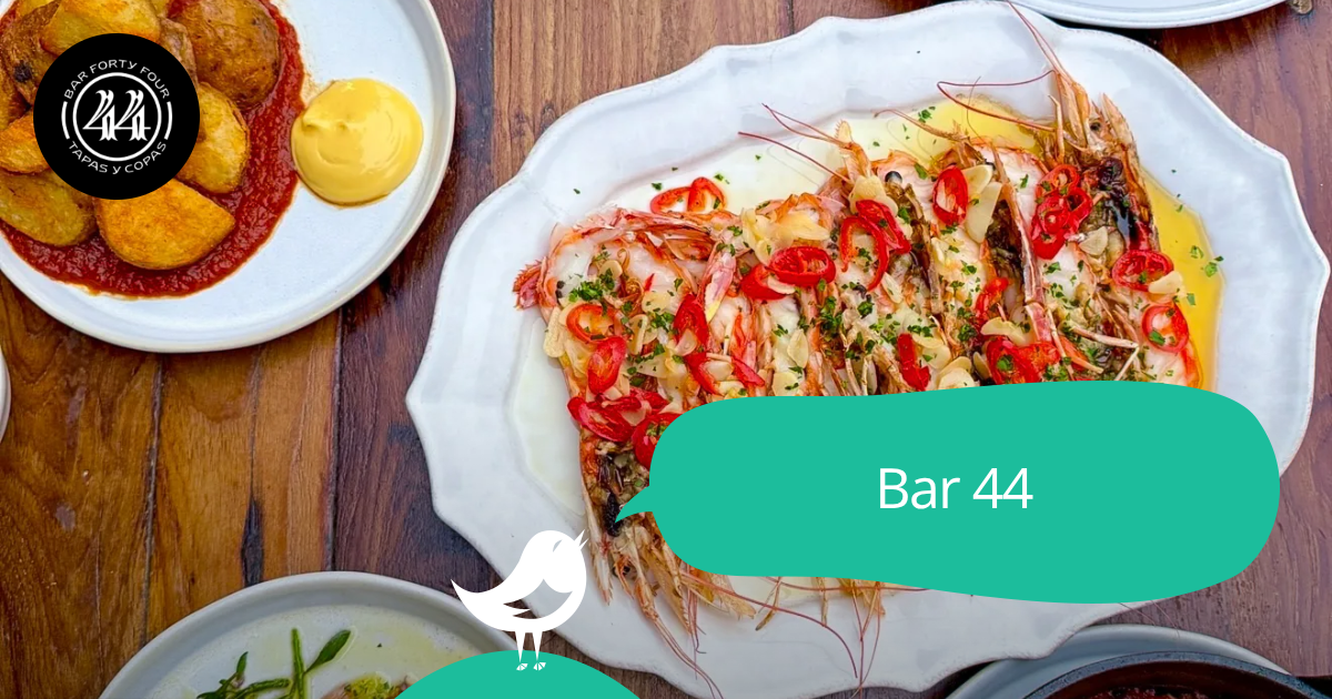 Bar 44 Bristol: 50% off the first table of the night with First Table