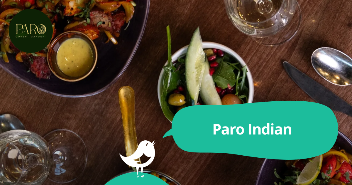 Paro Indian: 50% off the first table of the night with First Table