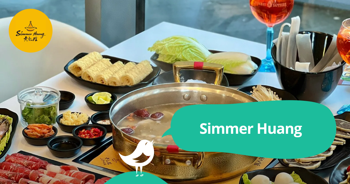 Simmer Huang: 50% off the first table of the night with First Table