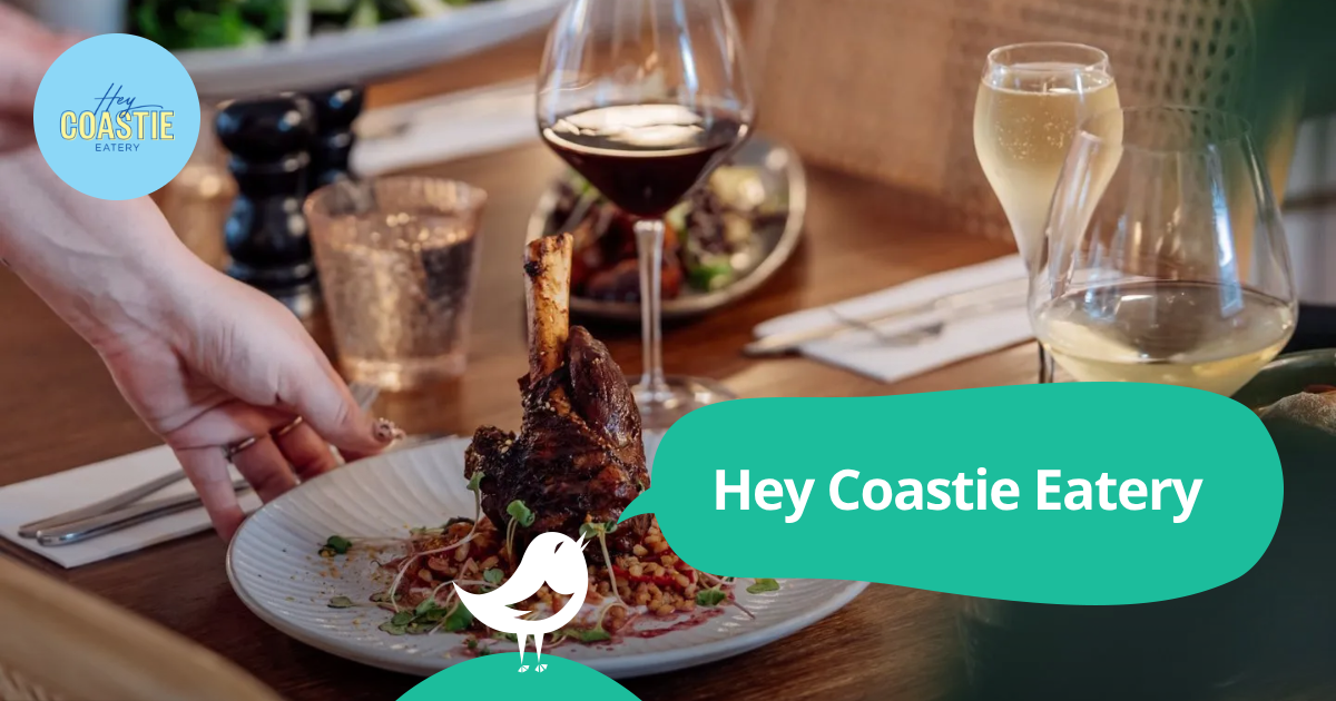 Hey Coastie Eatery: 50% off the first table of the night with First Table
